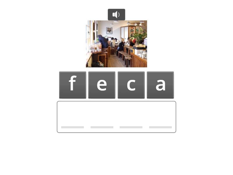 FF3 Unit 7 place to go! - Anagram