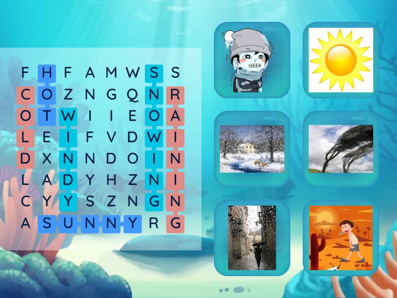 FF2 unit 10 search - Wordsearch