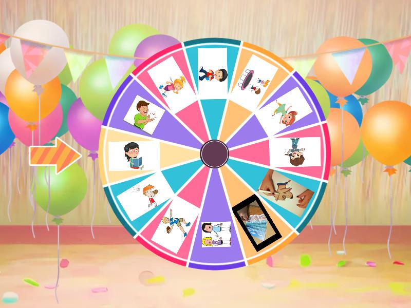 ACTIONS - Spin the wheel