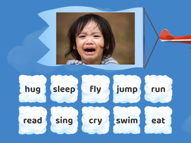 Matching action verbs - Find the match