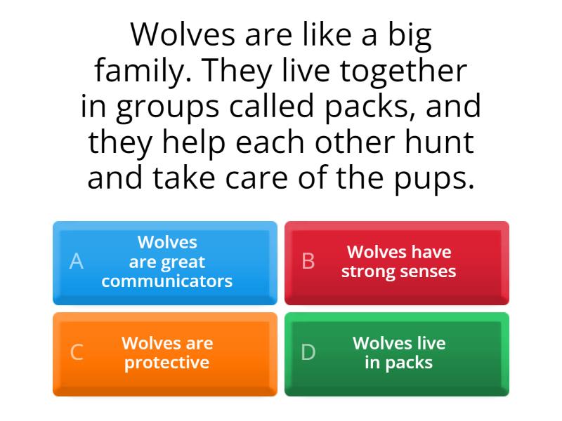 Wolves 2 - Quiz