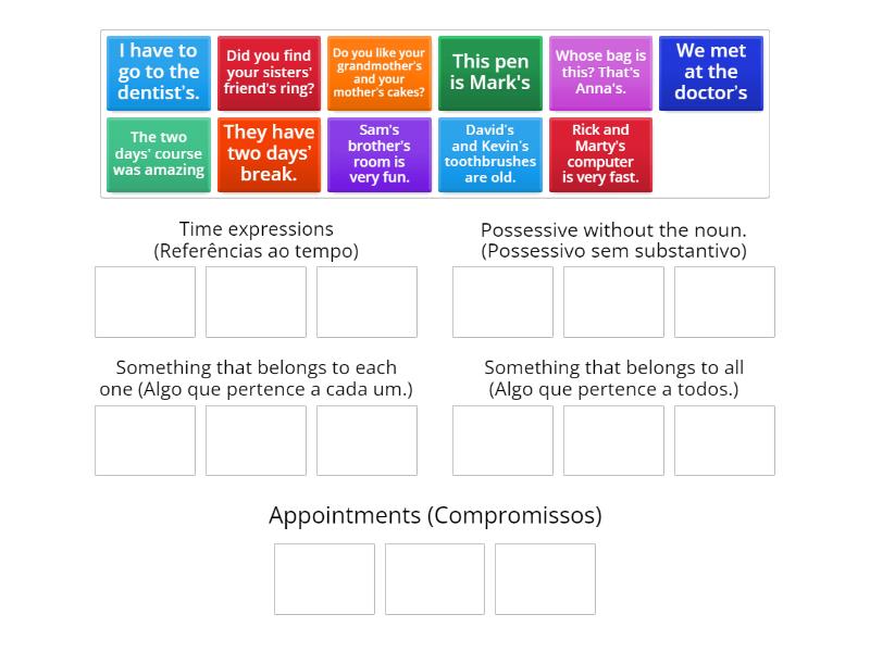 Genitive 2 - Group sort