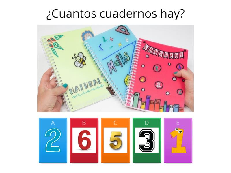 ¡Vamos a contar! - Cuestionario
