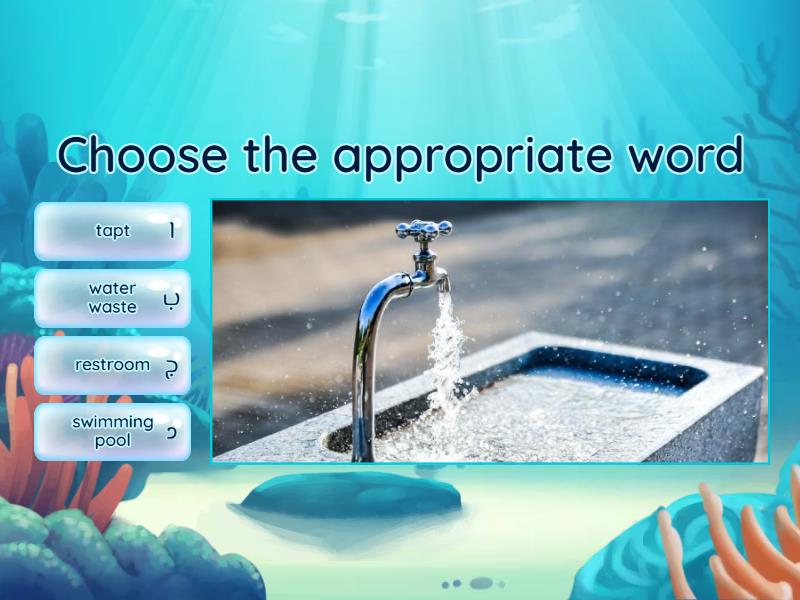 Water wasting paragraph words - Quiz
