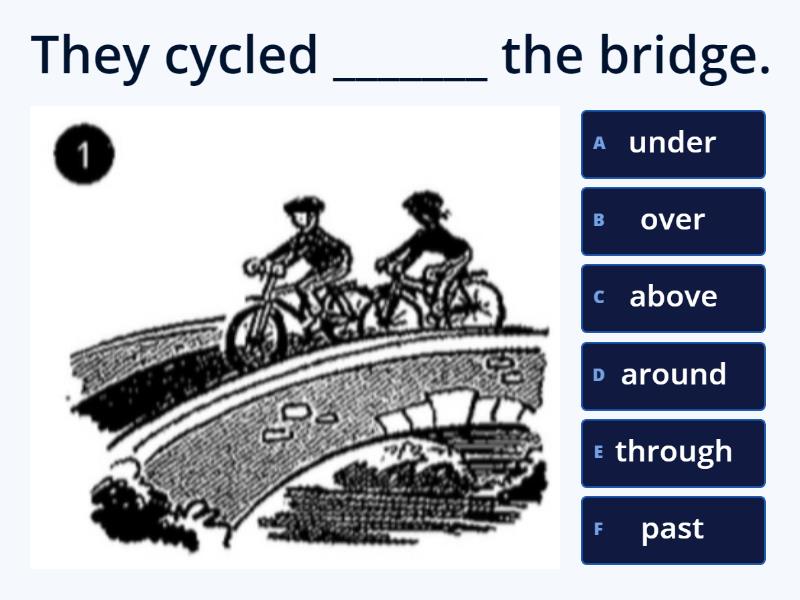 Prepositions of place and movement hw - Quiz