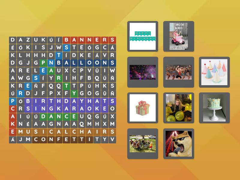 Word soup - Wordsearch