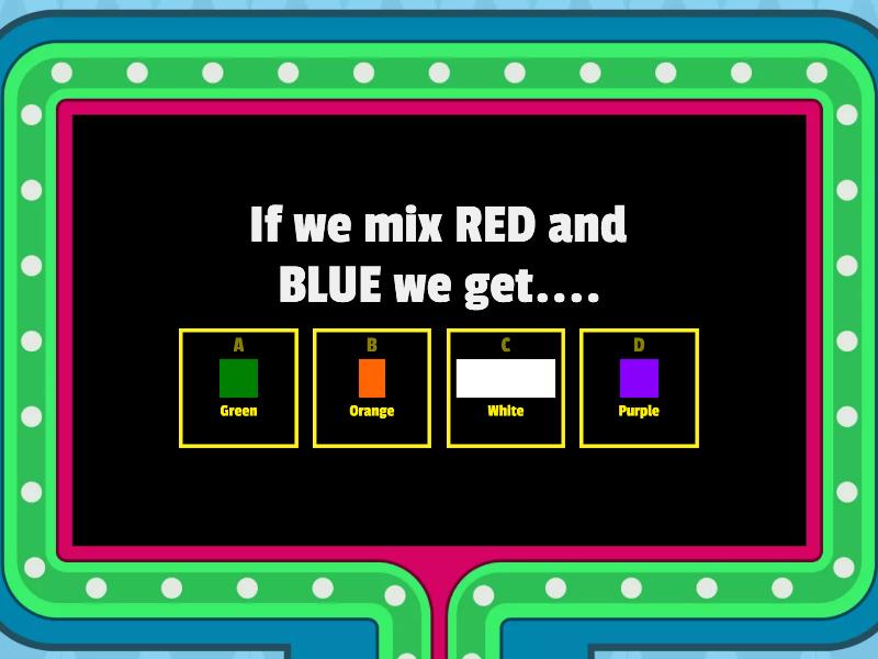 Colors Game - Concurso de preguntas