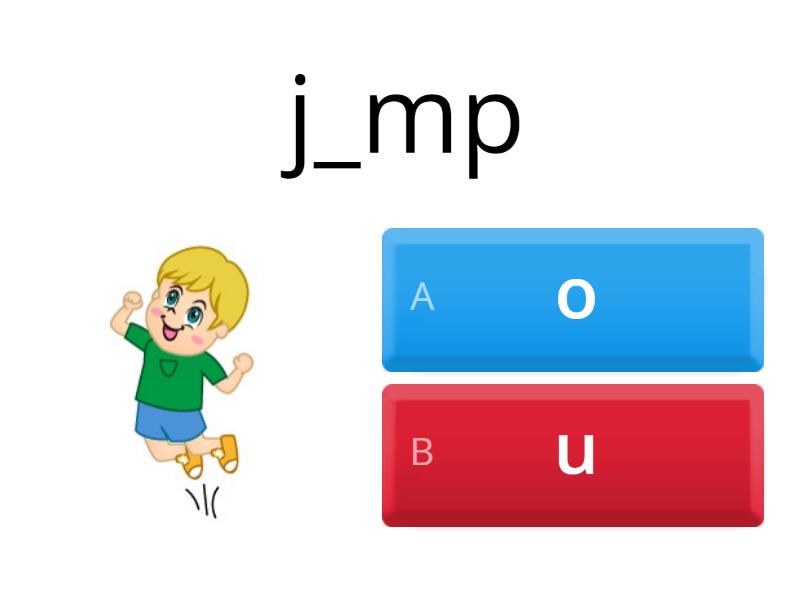 Primary 1 - Unt 12 - Phonics Short Vowels O and U - Quiz