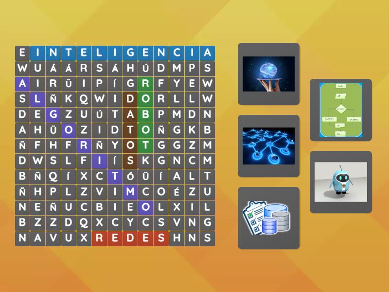 inteligencia artificial - Wordsearch