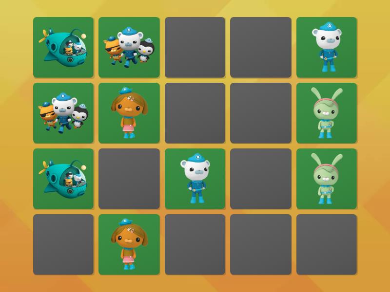 Octonauts - Matching pairs