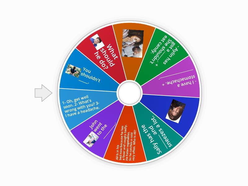 HEALTH - Spin the wheel