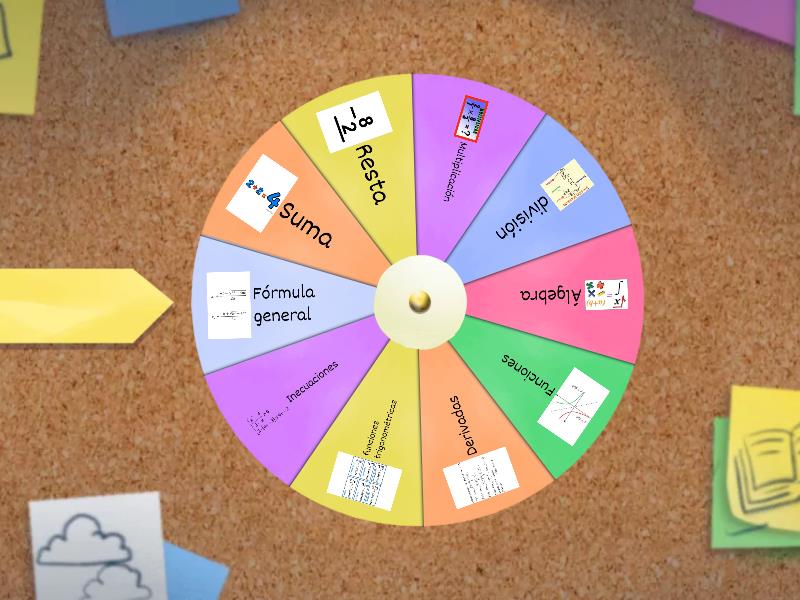 Matemáticas - Random wheel
