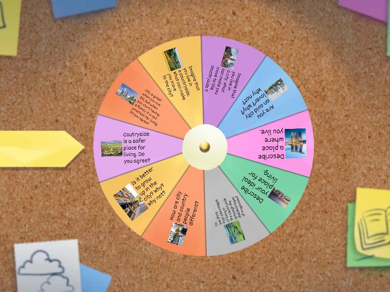 Lesson 6 Vocabulary Set 1 Practice - Spin the wheel