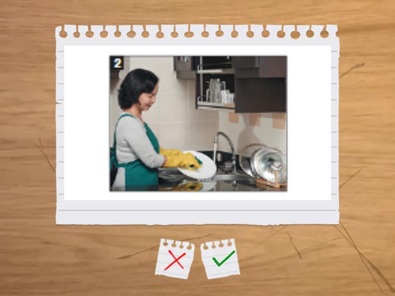 CEPBA - Household Chores - Flash cards