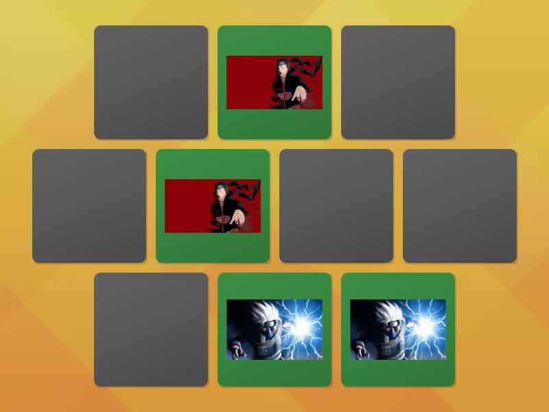 Naruto - Matching pairs