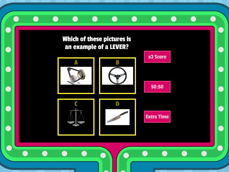 Primary 1 Simple Machines Reivew (Lever, Wheel & Axle, Pulley and ...