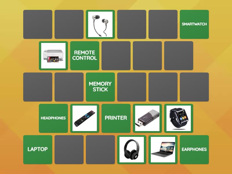 TECHNOLOGY - Matching pairs