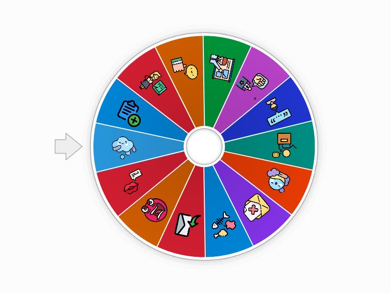 LH B1+ Unit 9 Lesson 4 - Verbs - Spin the wheel