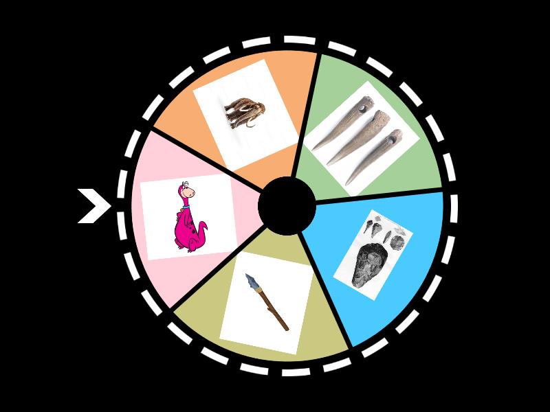 PREHISTORIC VOCABULARY - Random wheel