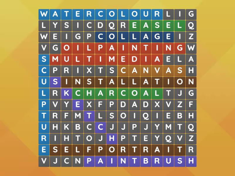 ART - Wordsearch