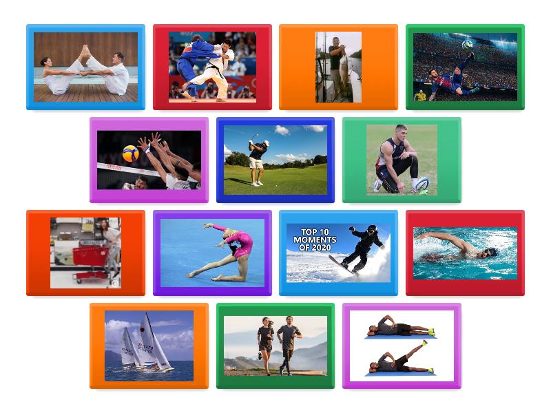 unit 8 A SPORTS GUESS - Flip tiles