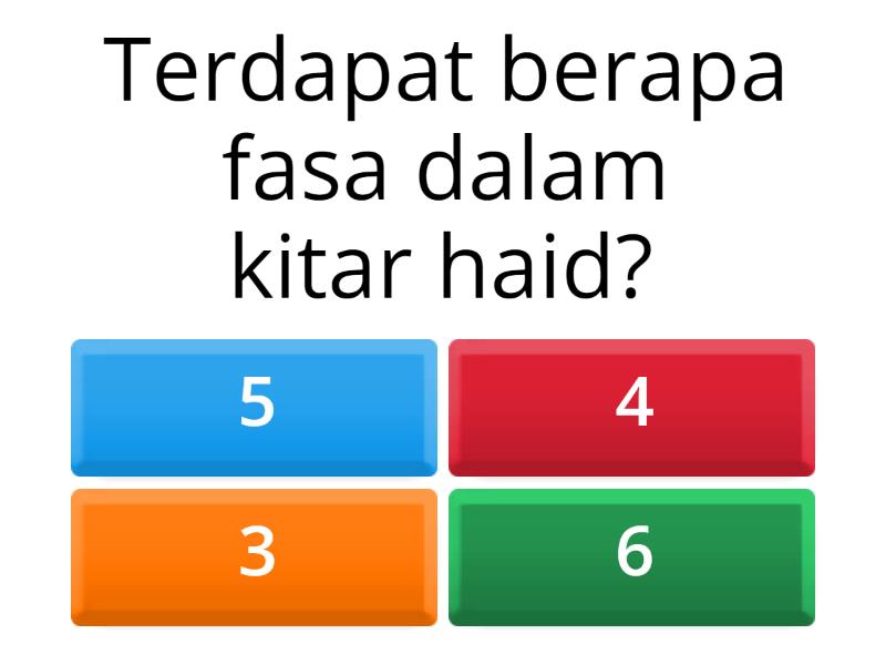 Kitar Haid - Quiz