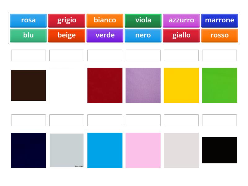 colori - Match up