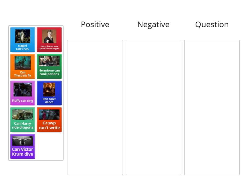 can categor - Categorize