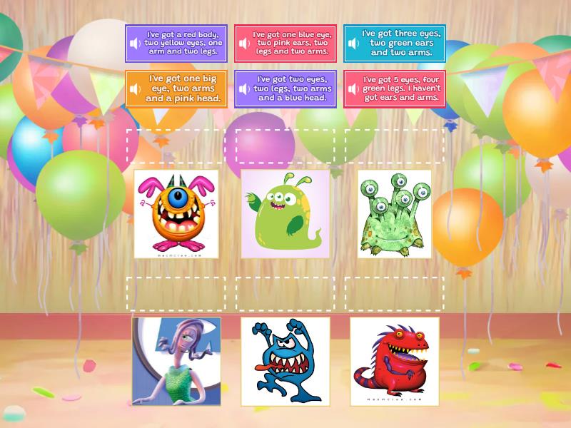 Match - Body monsters - Match up