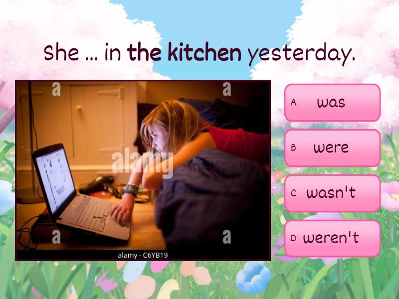 Was Were + rooms - Quiz