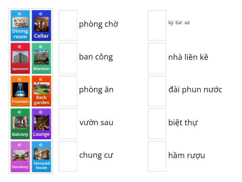Accommodation - Match up