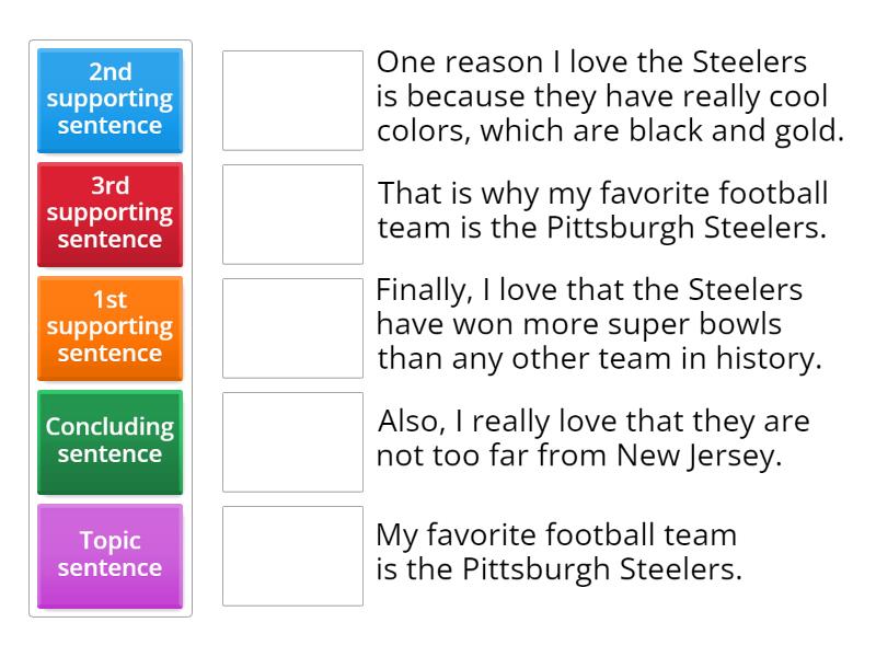 Persuasive Writing - Match up