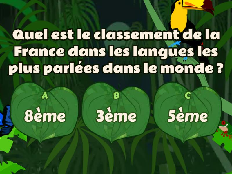 La Francophonie 2 - Quiz