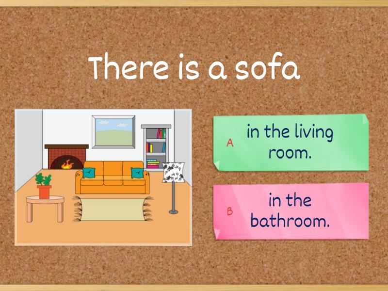 My house. Sort by rooms - Quiz