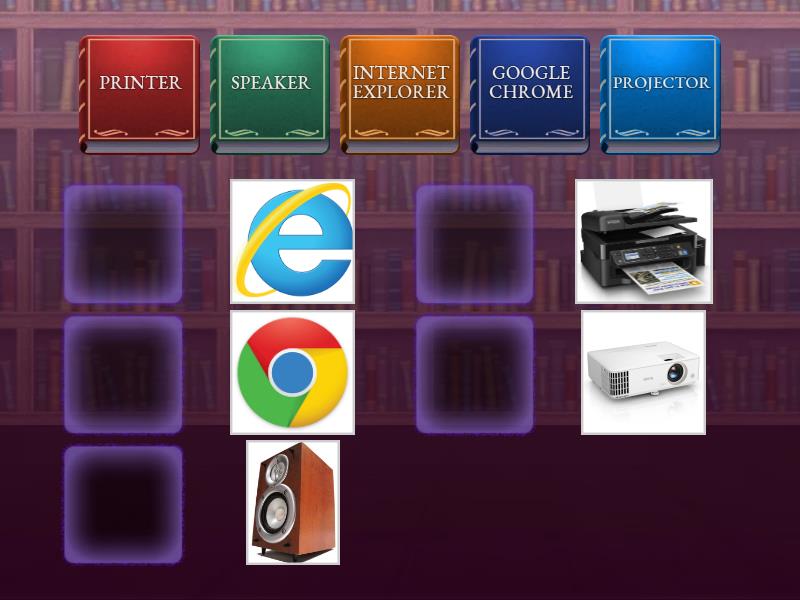 Produce Output/Data Using Computer System - Permainan Pencocokan
