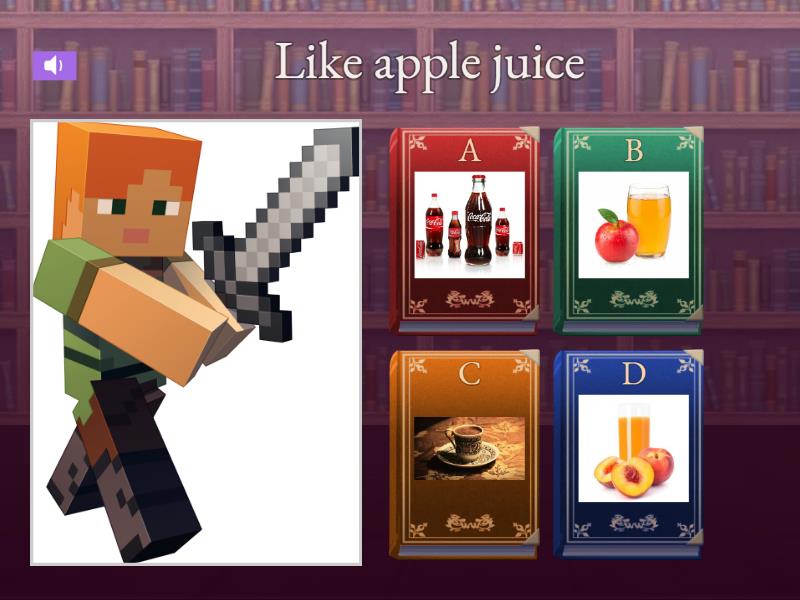 Drinks ( minecraft) - Quiz
