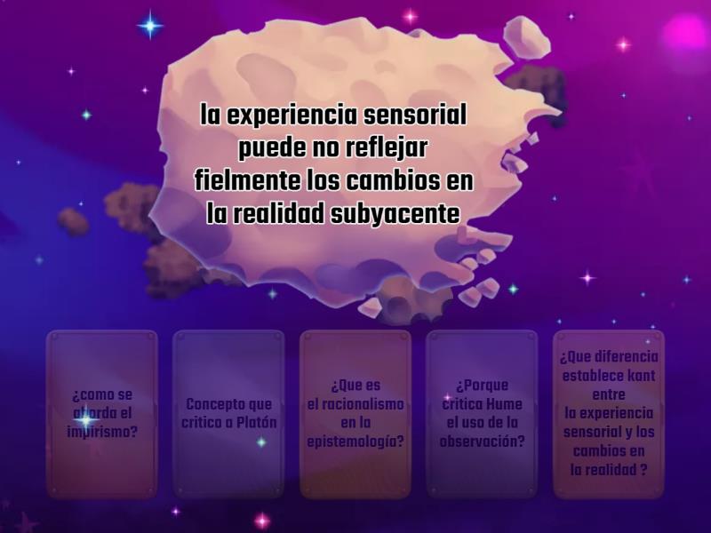 Epistemología - Find the match