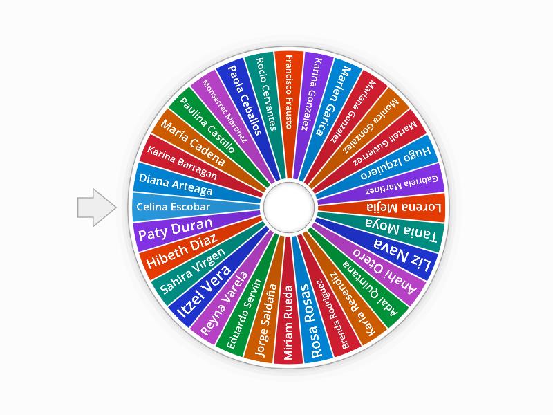 Equipo - Random wheel