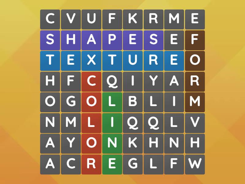 Find me - Sopa de letras