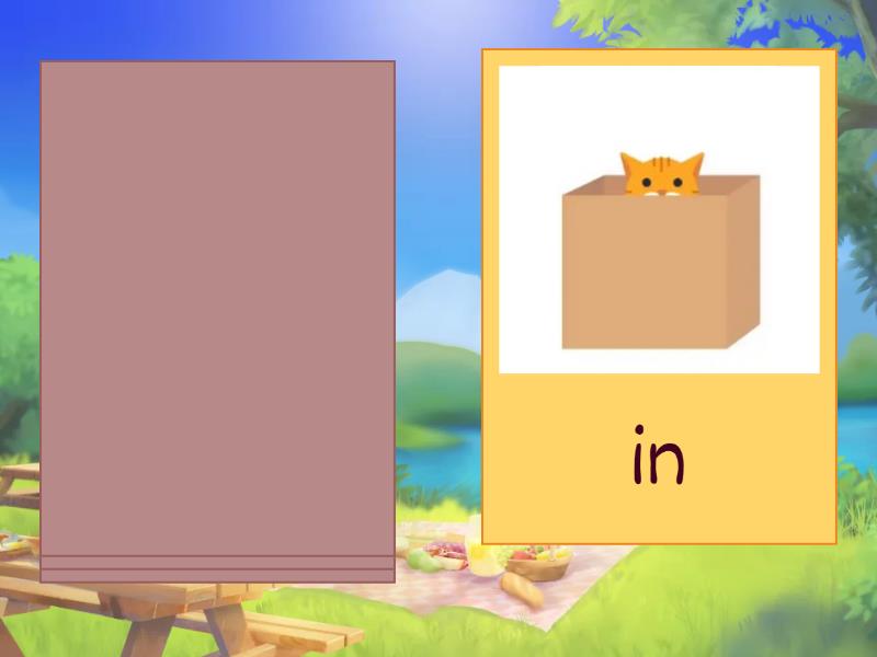 prepositions - Speaking cards