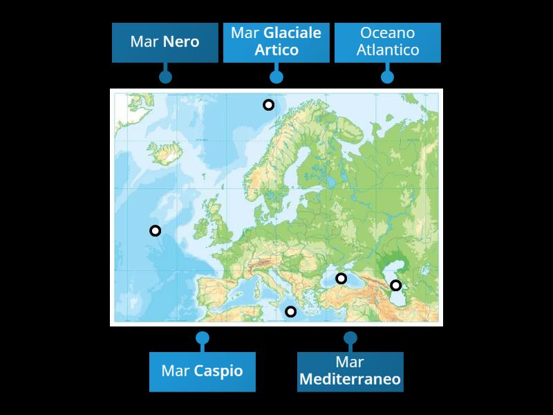 MARI dell'Europa - Labelled diagram