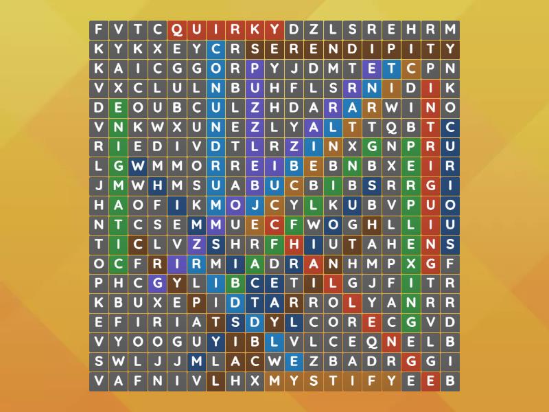 game - Wordsearch