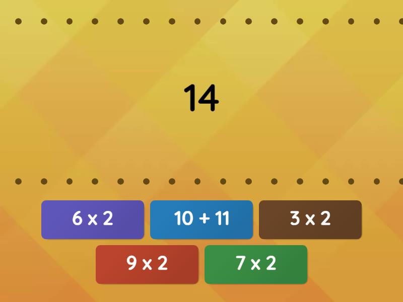 Find the Math Match - Find the match