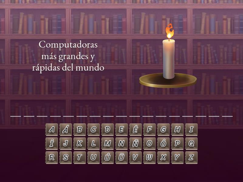 Clases y Tipos de Computadoras - Hangman