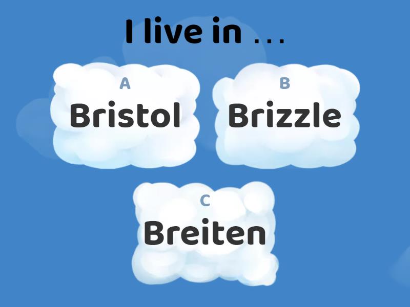 Bristolian dialect - Quiz