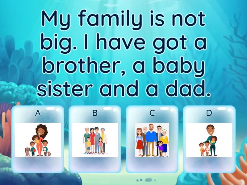Families Matching - Quiz
