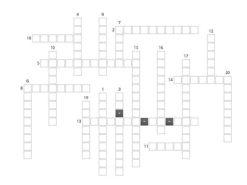 Speakout Intermediate Unit 1 - Crossword