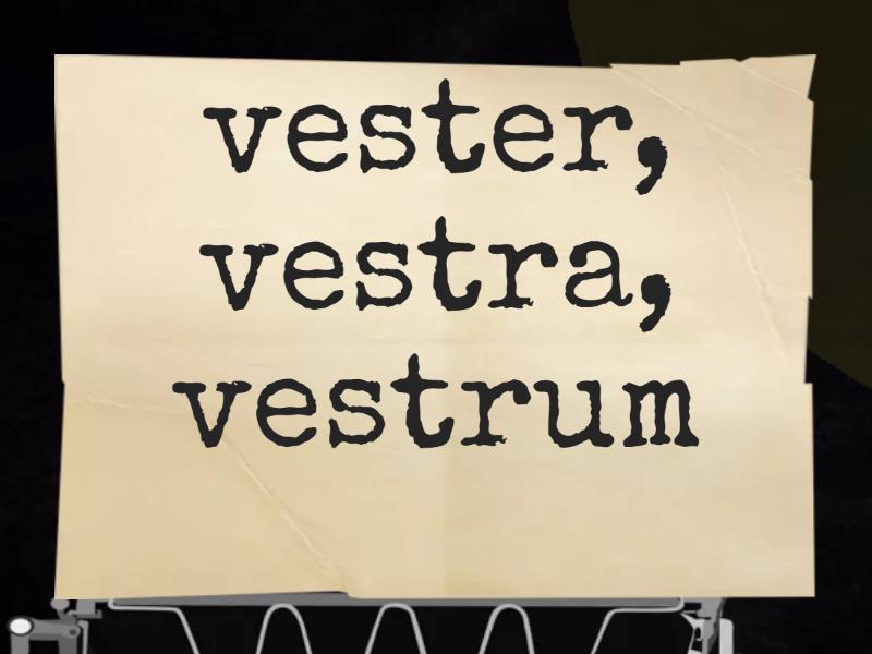 Latin Pronouns OCR GCSE - Flash cards