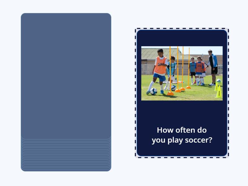 GO / PLAY / DO (SPORTS) - Speaking cards