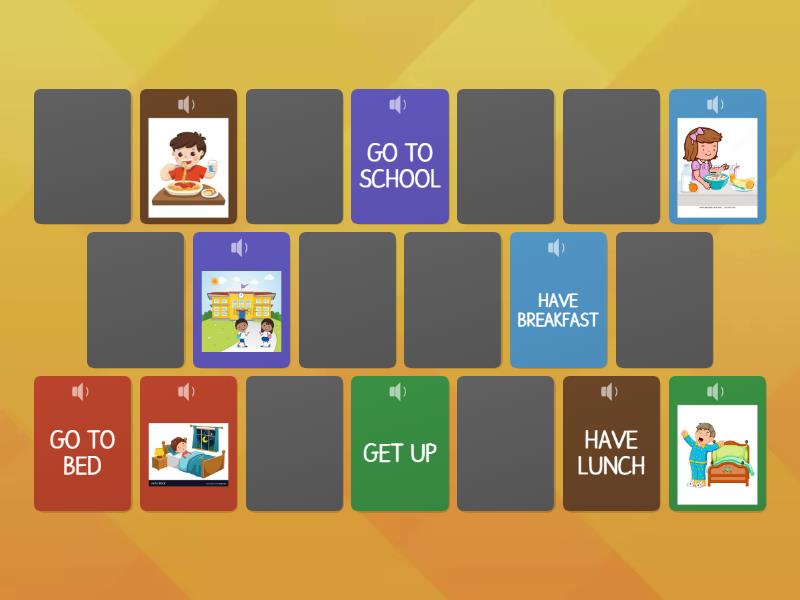 DAILY ROUTINE - 3RD GRADE (SUPER MINDS 2) - Matching pairs